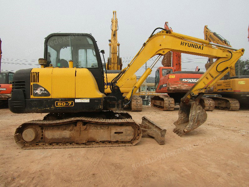 Hyundai R60-7_Hyundai_Excavators_Zhongzhi Construction Machinery